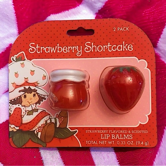 Strawberry Shortcake | Makeup | Strawberry Shortcake Lip Balm Set ...